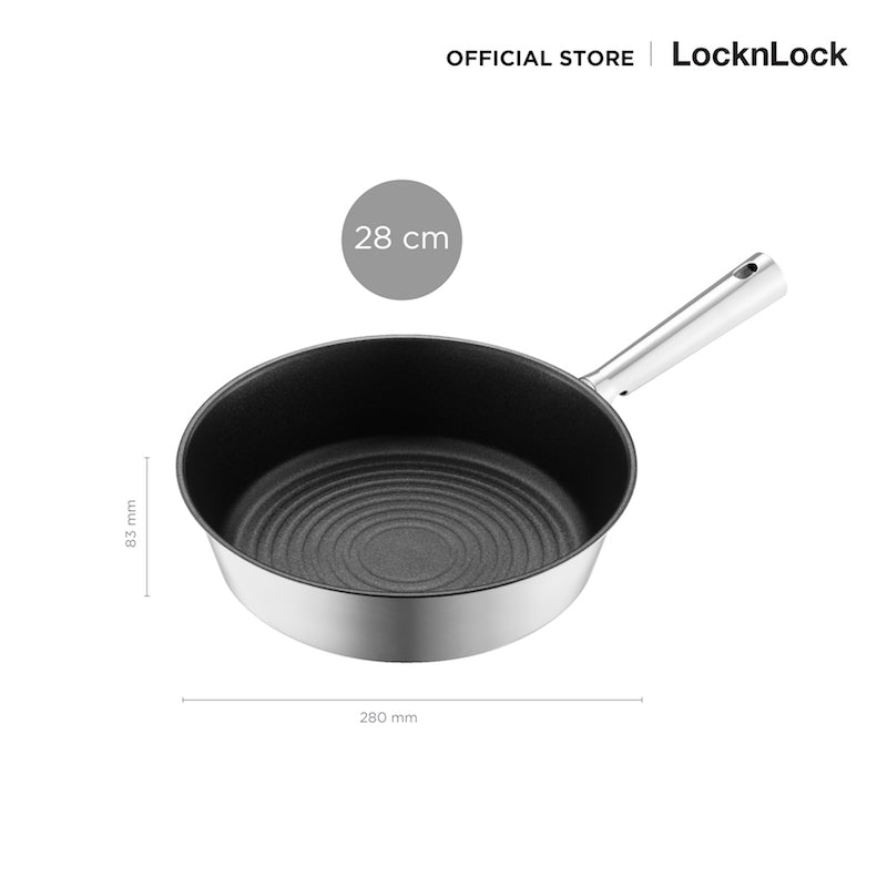 LocknLock กระทะสแตนเลส สตีล SUIT STAINLESS COOKWARE – LocknLock Thailand