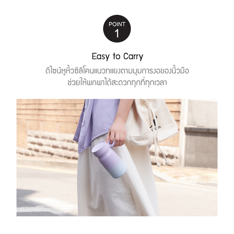 LocknLock แก้วเก็บอุณหภูมิ Metro Studio Gradition Midnight Purple 350 – LocknLock Thailand