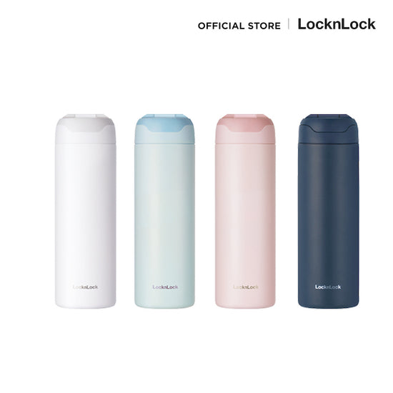 LocknLock กระบอกน้ำเก็บอุณหภูมิ Dandy One Touch Tumbler 420 ml. - LHC3 ...