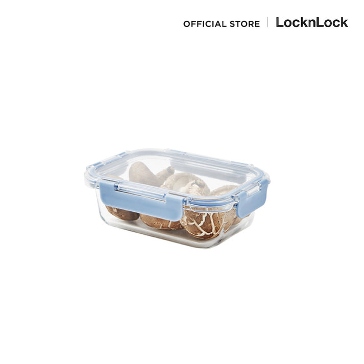 กล่องใส่อาหารแก้ว LocknLock Tritan Cap Glass Container 640 ml รุ่น ...