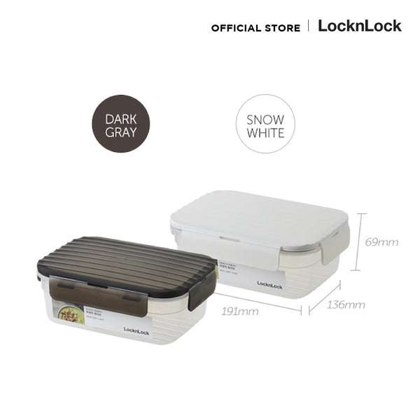 LocknLock กล่องถนอมอาหาร WAVE 960 ml. - LWC204 – LocknLock Thailand
