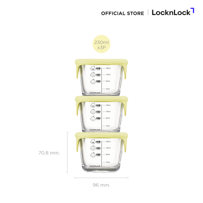 กล่องข้าวเด็ก LocknLock ขนาด 690 ml. รุ่น LLG509S3 – LocknLock Thailand