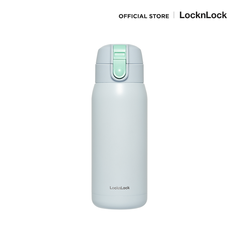 LocknLock Cotton Candy One - Touch Tumbler กระติกน้ำเก็บอุณหภูมิ ความจ ...