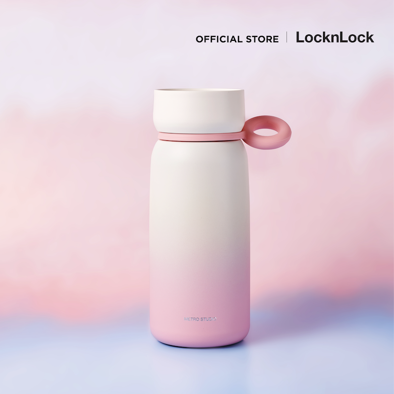 LocknLock Metro Studio Gradition Sunshine Pink 480 ml. - LHC4362PIK – LocknLock Thailand