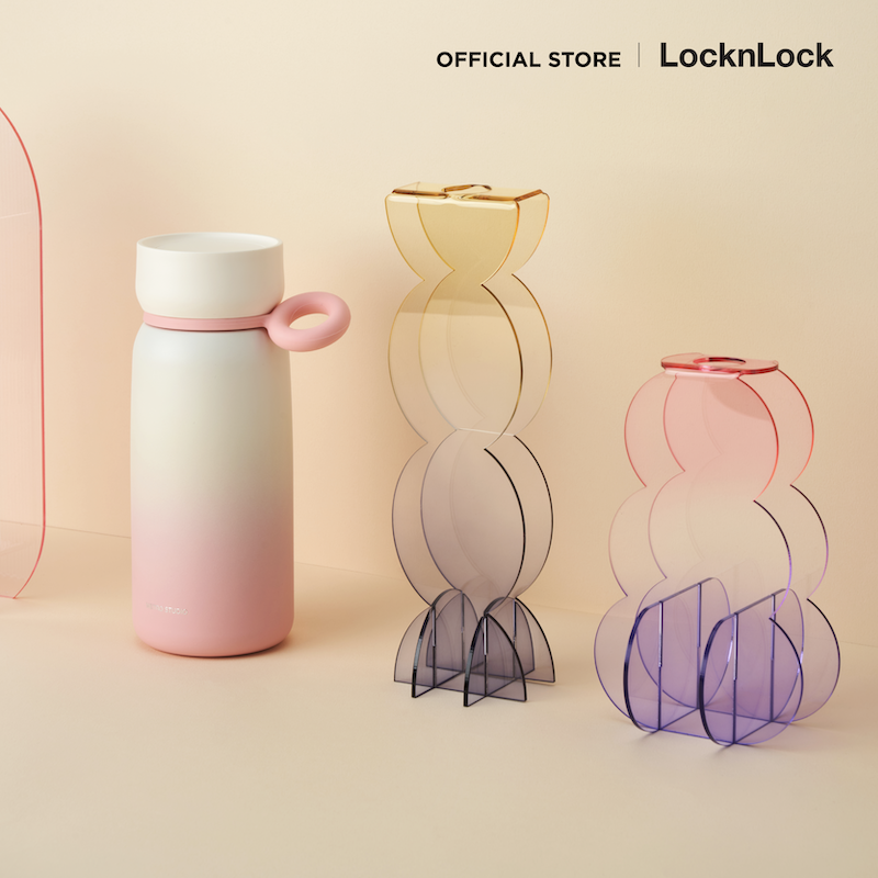 LocknLock Metro Studio Gradition Sunshine Pink 480 ml. - LHC4362PIK ...