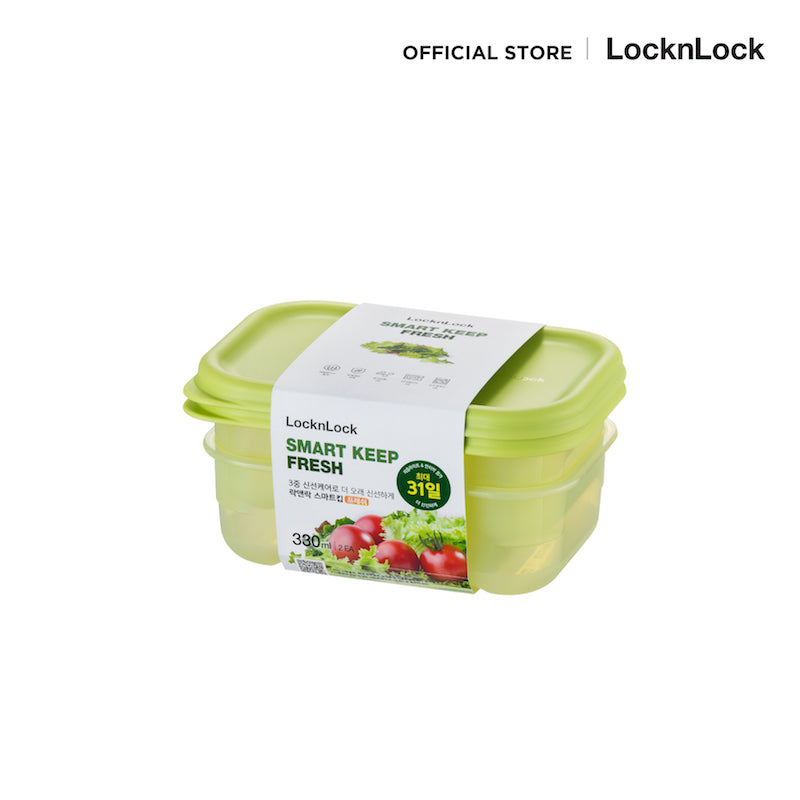 LocknLock กล่องพลาสติกถนอมอาหาร Smart Keep Fresh Container ความจุ 330 ...