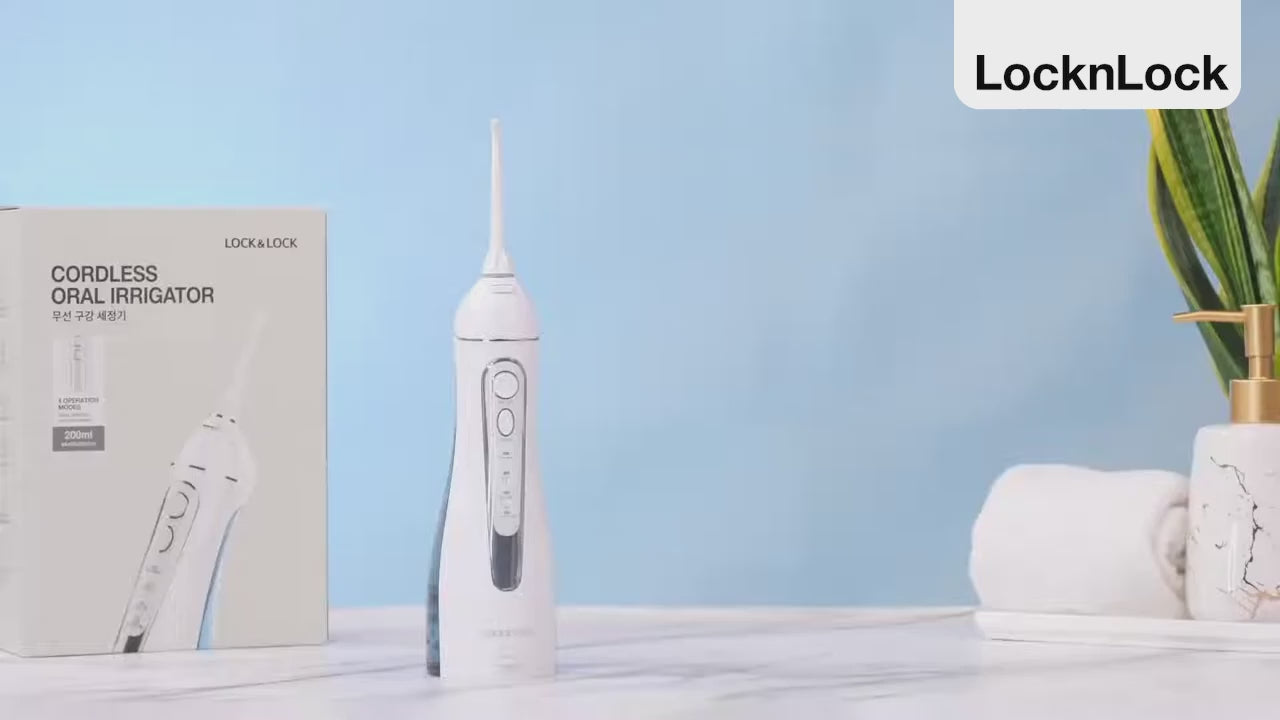 LocknLock Cordless Oral Irrigator - ENR156BLU – LocknLock Thailand