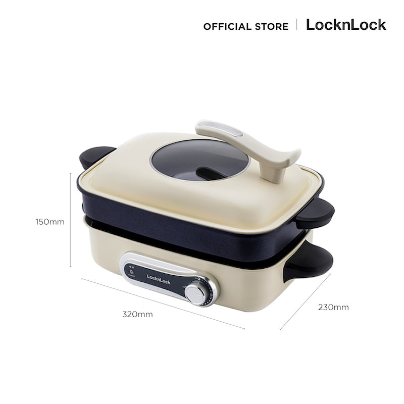LocknLock Multi Cooker 4.5 L. - EJP543IVY – LocknLock Thailand