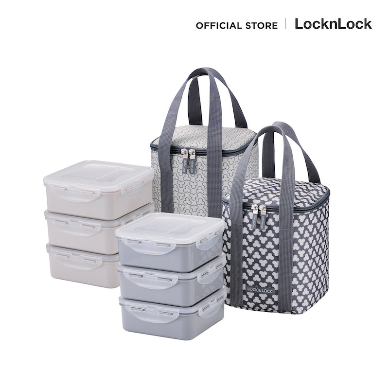 LocknLock เซตกล่องข้าวกลางวัน Clover Lunch Box - HPL856 – LocknLock ...