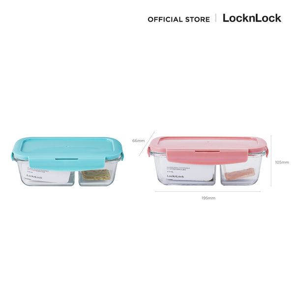 กล่องแก้วใส่อาหาร LocknLock Glass Food Container 510 ml. รุ่น LCB425C ...