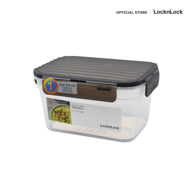 กล่องถนอมอาหาร LocknLock WAVE 1400 ml. รุ่น LWC205 – LocknLock Thailand