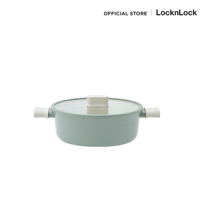 LocknLock Suit Cookware Low Casserole 24 cm. - CSU1242 – LocknLock Thailand